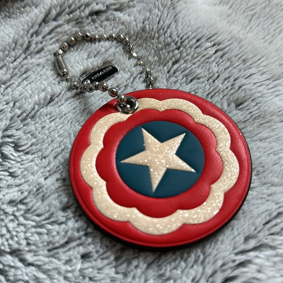 Coach | Accessories | Coach Captain America Shield Hang Tag 248 | Poshmark